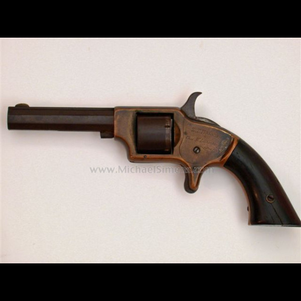 SPRINGFIELD ARMS COMPANY POCKET REVOLVER, HISTORICALLY INSCRIBED
