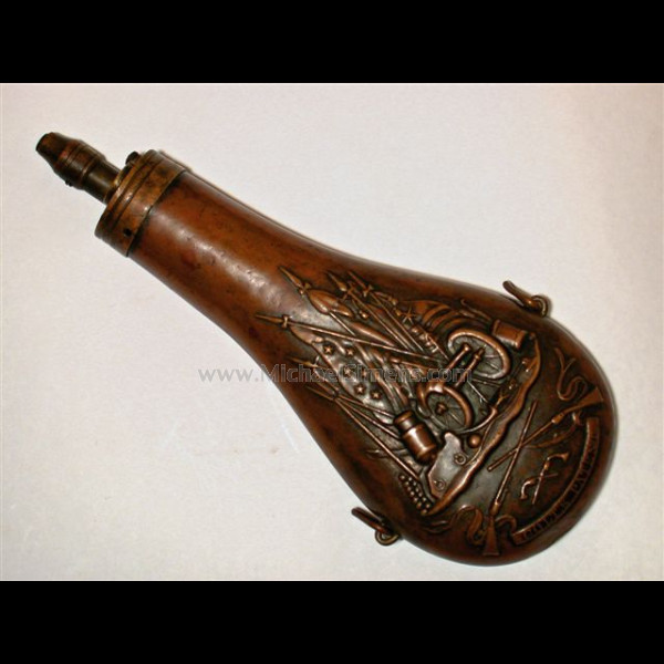 COLT WALKER/DRAGOON FLASK.