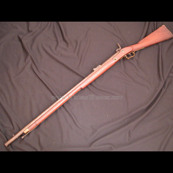 ANTIQUE CIVIL WAR RIFLE BY J. HENRY & SON