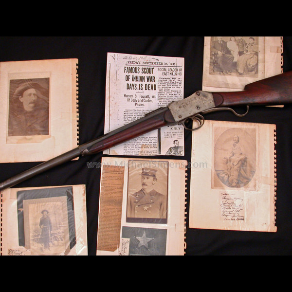 HISTORICAL AND IDENTIFIED WILD WEST PRESENTATION RIFLE