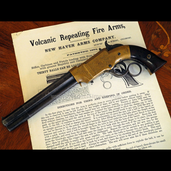 ANTIQUE VOLCANIC TARGET PISTOL FOR SALE - VOLCANIC FIREARMS