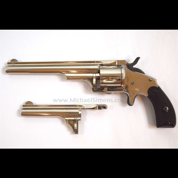 EXCELLENT MERWIN & HUBERT REVOLVER WITH EXTRA BARREL